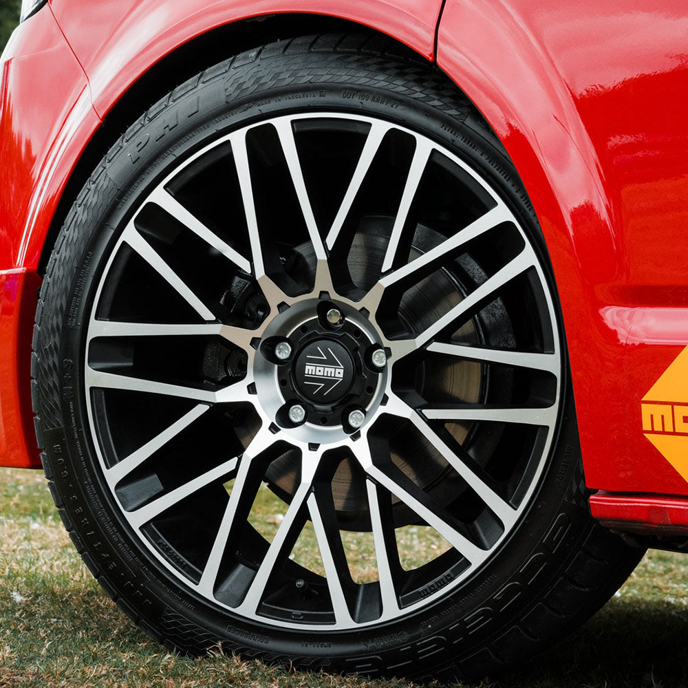 MOMO Revenge Evo 18" VW Transporter Alloy Wheels | Redknot Campers