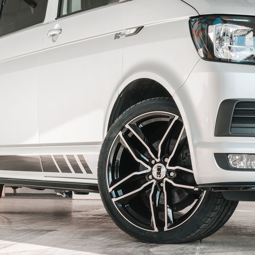 Calibre Five 20" VW Transporter Alloy Wheels | Redknot Campers