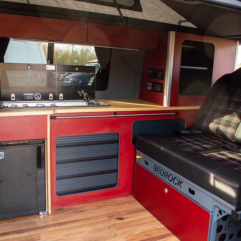 Black T6 Campervan (T30 - Business Pack) | Redknot Campers