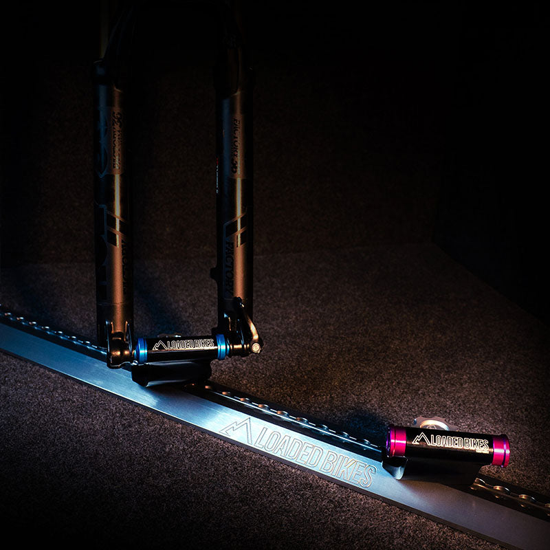 Loaded Bikes - Retrofit L-Track Universal Threshold Rail | Redknot Campers